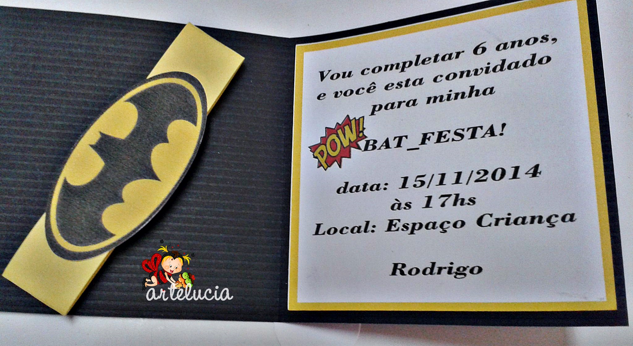 Convite do Batman: 30 Ideias Para Você Se Inspirar